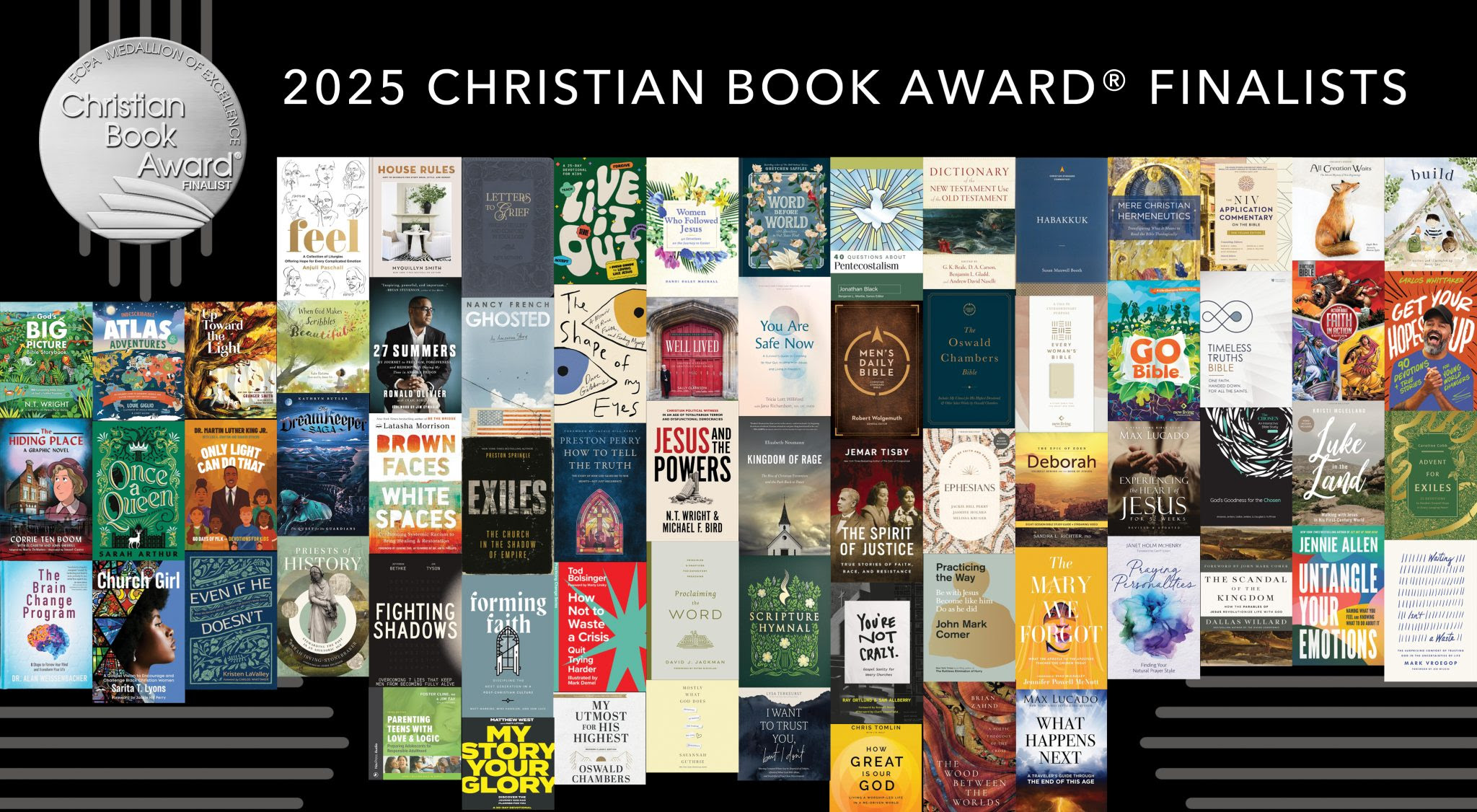 Finalists for the 2025 Christian Book Award Announced